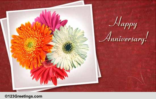 Best Wishes! Free Happy Anniversary eCards, Greeting Cards | 123 Greetings