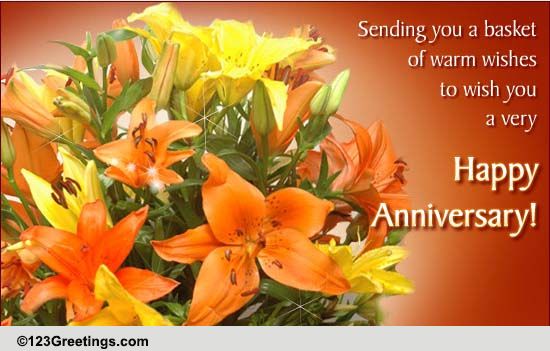 Happy Belated Anniversary Free Belated Wishes ECards Greeting Cards 