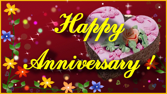 Happy Anniversary Greeting Card Free To A Couple ECards Greeting 