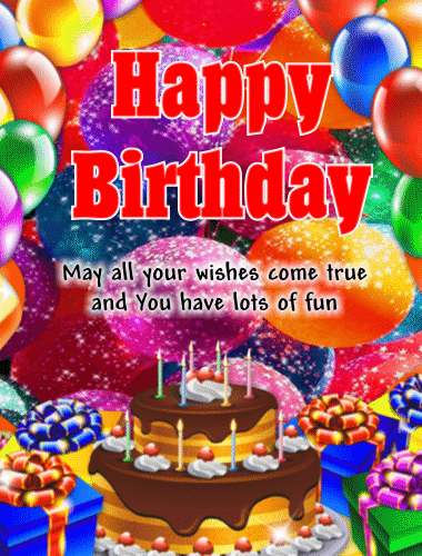 My Birthday Card Free Happy Birthday ECards Greeting Cards 123 