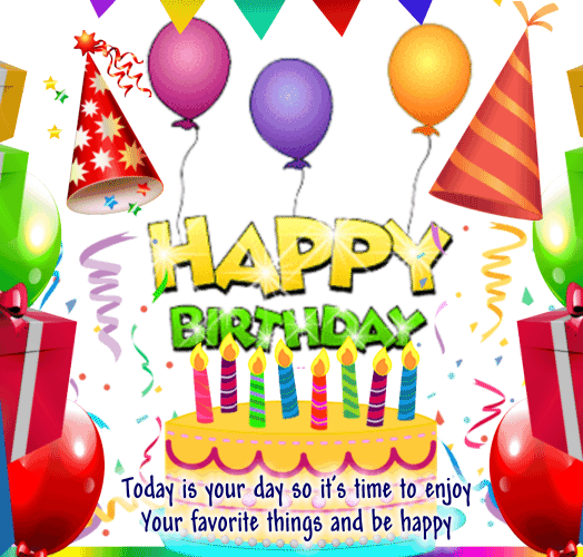 Today Is Your Free Happy Birthday ECards Greeting Cards 123 Greetings