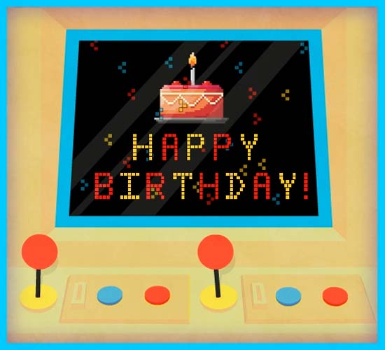 A Video Game Happy Birthday! Free Happy Birthday eCards, Greeting Cards ...