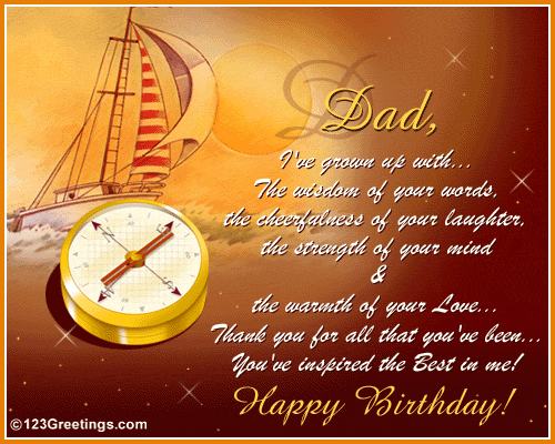 Best Dad In The World Free For Mom Dad ECards Greeting Cards 123 