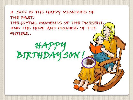 Beautiful B day Wish For A Dear Son Free For Son Daughter ECards 