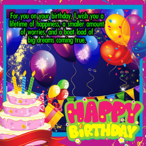 Birthday Loads Of Wishes Free Birthday Wishes ECards Greeting Cards 