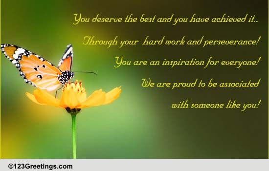 Appreciation! Free Appreciation & Encouragement eCards | 123 Greetings