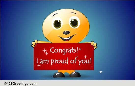 Well Done! Free On Other Occasions eCards, Greeting Cards | 123 Greetings