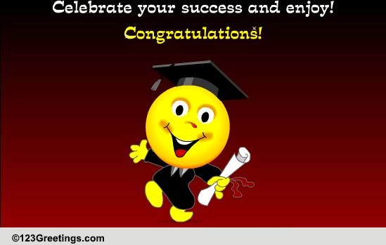 Celebrate Your Success! Free Graduation Party eCards, Greeting Cards ...