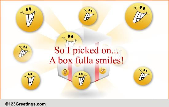 Send Smiles! Free Smile eCards, Greeting Cards | 123 Greetings