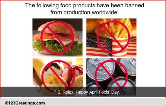 April Fools' Day Joke! Free Pranks eCards, Greeting Cards | 123 Greetings