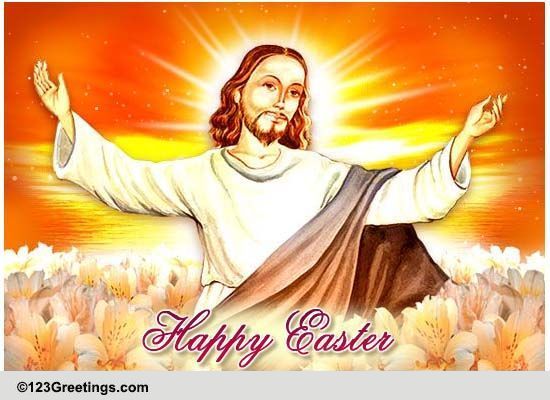 Easter Jesus! Free Religious eCards, Greeting Cards | 123 Greetings