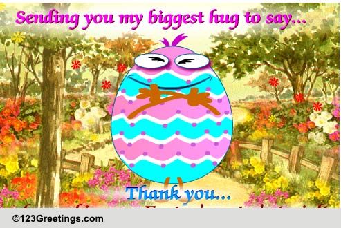 Eggstra Special Easter Thank U! Free Thank You eCards, Greeting Cards ...