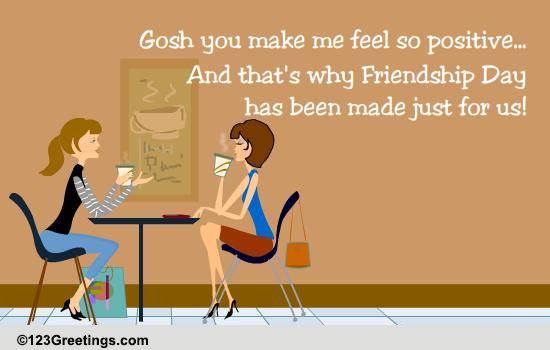 Positive Vibes Free Between Women Ecards Greeting Cards 123 Greetings