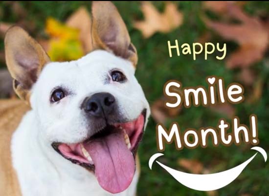 Wish Happy Smile Month. Free Smile Month eCards, Greeting Cards | 123 ...