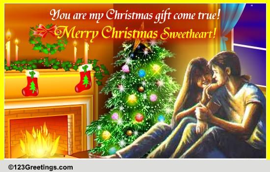 U R My Christmas Gift Come True... Free Family eCards, Greeting Cards ...