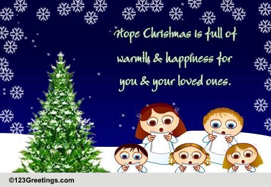 A Christmas Carol Day Wishes. Free Christmas Carol Day eCards | 123 ...