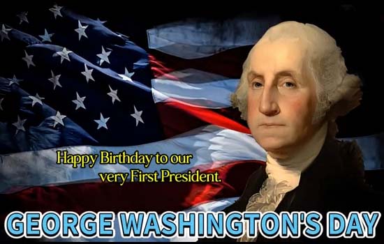 First President’s Birthday! Free George Washington's Day eCards | 123 ...