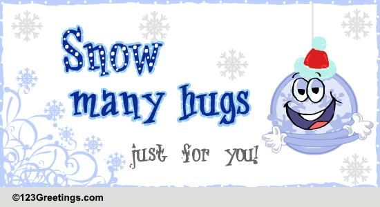 Snow Many Hugs... Free Specials eCards, Greeting Cards | 123 Greetings