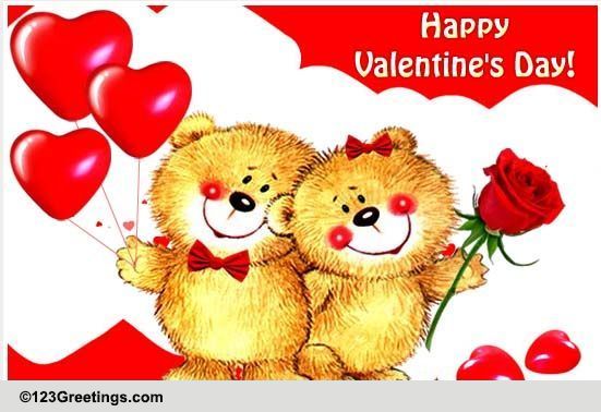 Beary Special Valentine! Free Happy Valentine's Day eCards | 123 Greetings