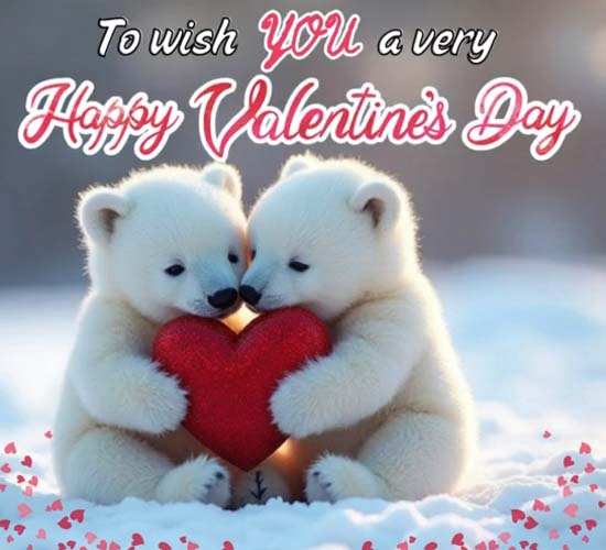 Valentine Hugs And Love... Free Happy Valentine's Day eCards | 123 Greetings