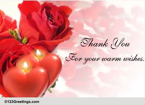 Valentine Thank You! Free Thank You eCards, Greeting Cards | 123 Greetings