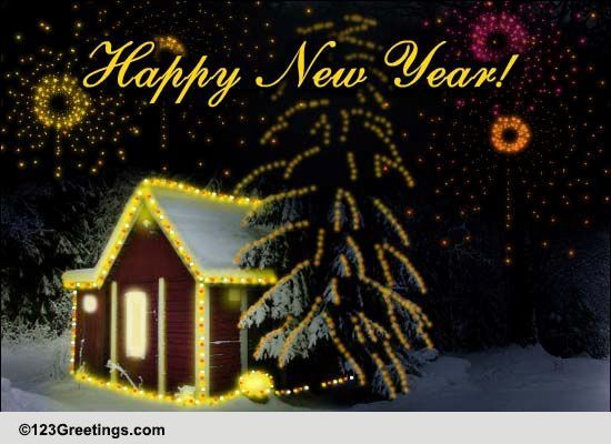Welcome A New Year Once Again! Free Happy New Year eCards | 123 Greetings