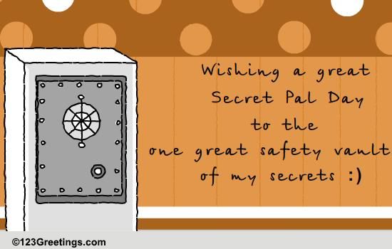 Great Secret Pal Day! Free Secret Pal Day eCards, Greeting Cards | 123 ...