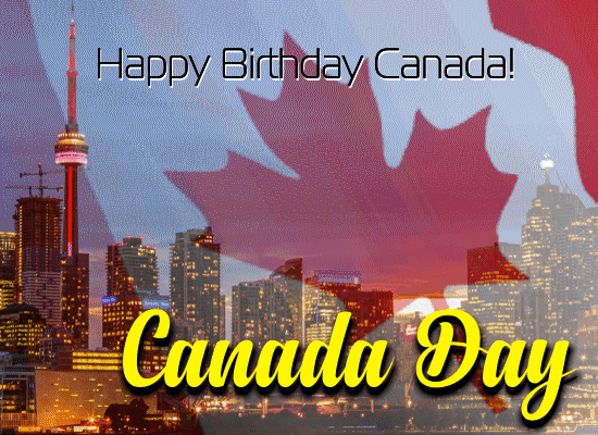 A Birthday Greeting For Canada Free Canada Day ECards Greeting Cards 