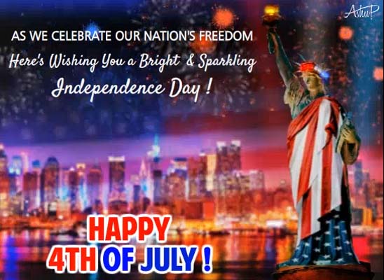 Freedom Fireworks & Greetings! Free Happy Fourth of July eCards | 123 ...
