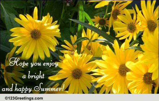 Bunch Of Summer Thanks. Free Thank You eCards, Greeting Cards | 123 ...