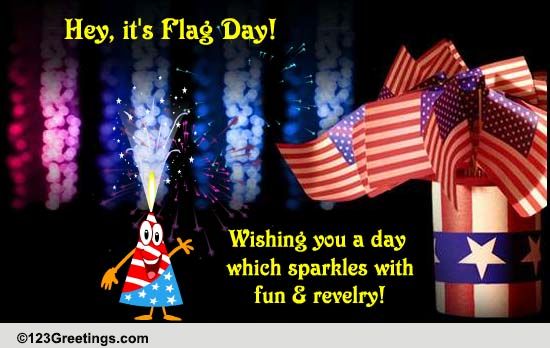 Fun On Flag Day! Free Flag Day eCards, Greeting Cards | 123 Greetings