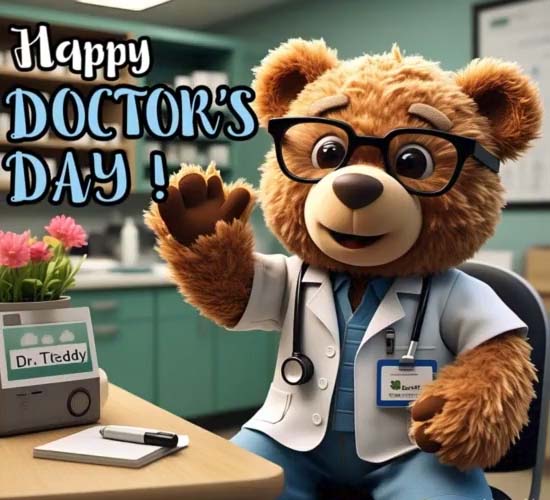 Perfect Ecard For Doctor’s Day. Free Doctor's Day eCards | 123 Greetings
