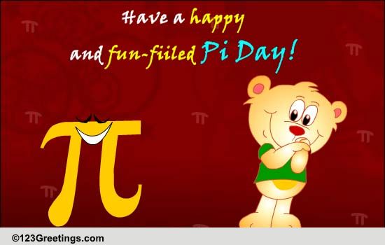 A Cute Wish On Pi Day. Free Pi Day eCards, Greeting Cards | 123 Greetings