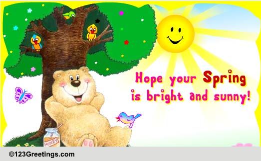 A Great Spring! Free Happy Spring eCards, Greeting Cards | 123 Greetings