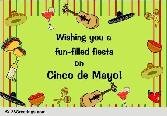 Cinco De Mayo Fun Fiesta! Free Cinco de Mayo eCards, Greeting Cards ...