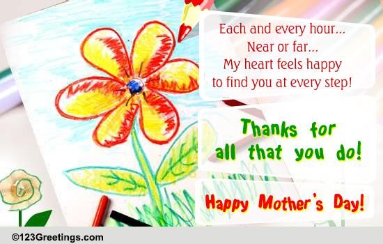 Thank Mom... Free Special Moms eCards, Greeting Cards | 123 Greetings