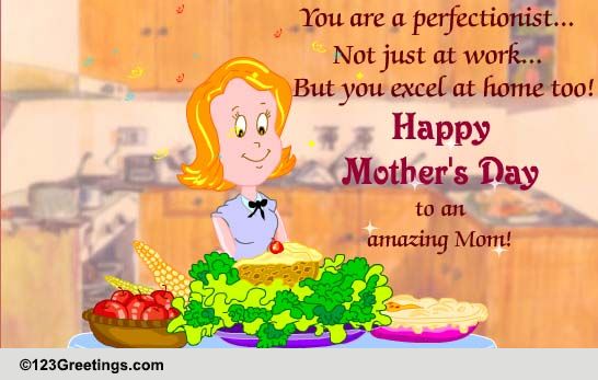 Amazing Working Mom! Free Special Moms eCards, Greeting Cards | 123 ...