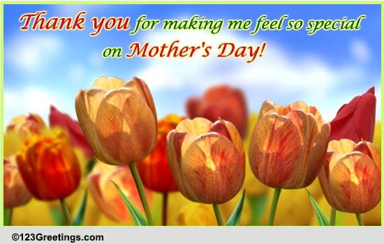 Heartfelt Mother's Day Thank You! Free Thank You eCards, Greeting Cards ...