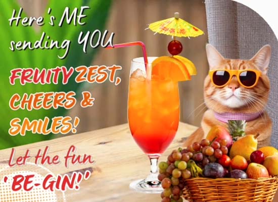 Happy Fruit Cocktail Day Wishes Free National Fruit Cocktail Day eCards ...