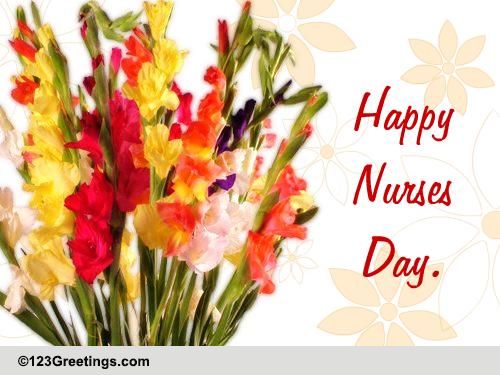 A Warm Wish On Nurses Day. Free Nurses Day eCards, Greeting Cards | 123 Greetings