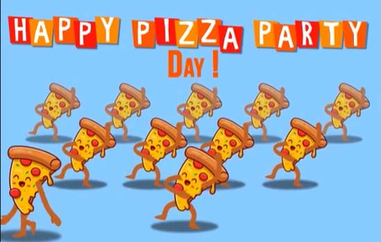 The Pizza Dance! Free Pizza Party Day eCards, Greeting Cards | 123 ...