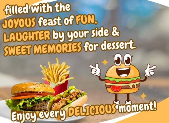 Fun Card On Fast Food Day! Free Fast Food Day eCards, Greeting Cards ...