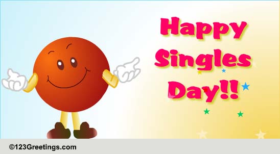 Happy Singles Day. Free Singles Day eCards, Greeting Cards | 123 Greetings