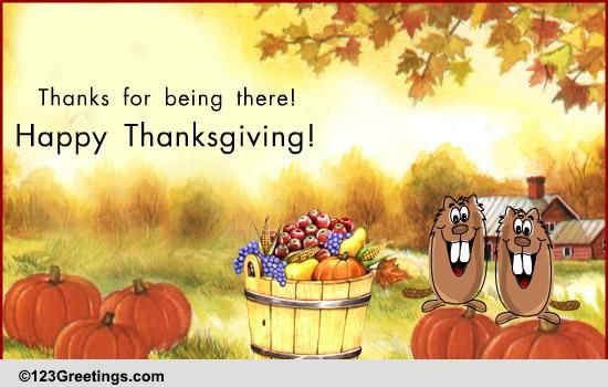 Happy Thanksgiving Buddy! Free Friends eCards, Greeting Cards | 123 ...