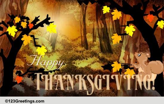 Thanksgiving Is Here... Free Prayers eCards, Greeting Cards | 123 Greetings