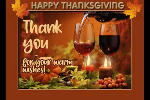 Thank You For Warm Wishes! Free Thank You eCards, Greeting Cards | 123 Greetings