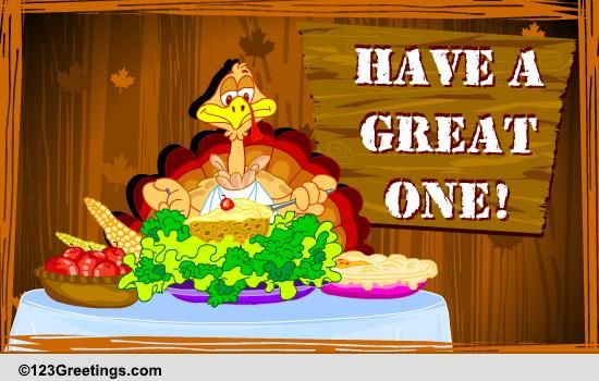Thanksgiving Speech For You... Free Turkey Fun eCards, Greeting Cards ...