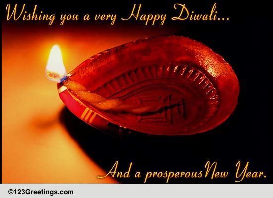 Diwali New Year Wishes. Free Friends eCards, Greeting Cards | 123 Greetings