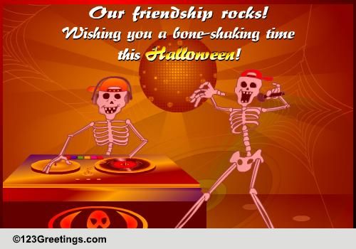 This Halloween Our Friendship Rocks! Free Spellbound Friends eCards ...