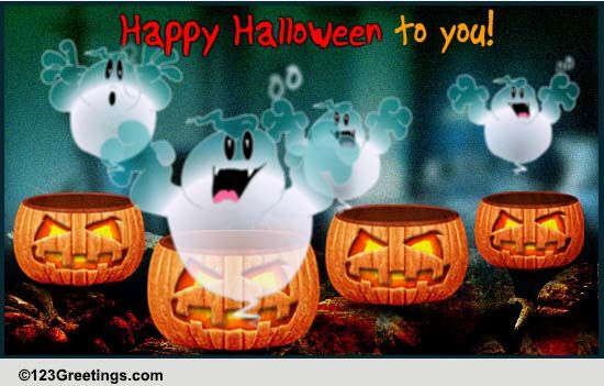 Halloween Pumpkins! Free Jack-o'-lantern eCards, Greeting Cards | 123 ...